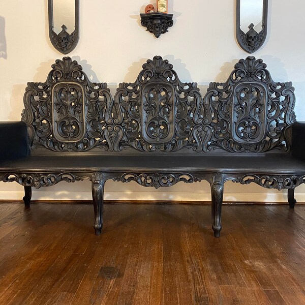 Gothic Bench - Etsy