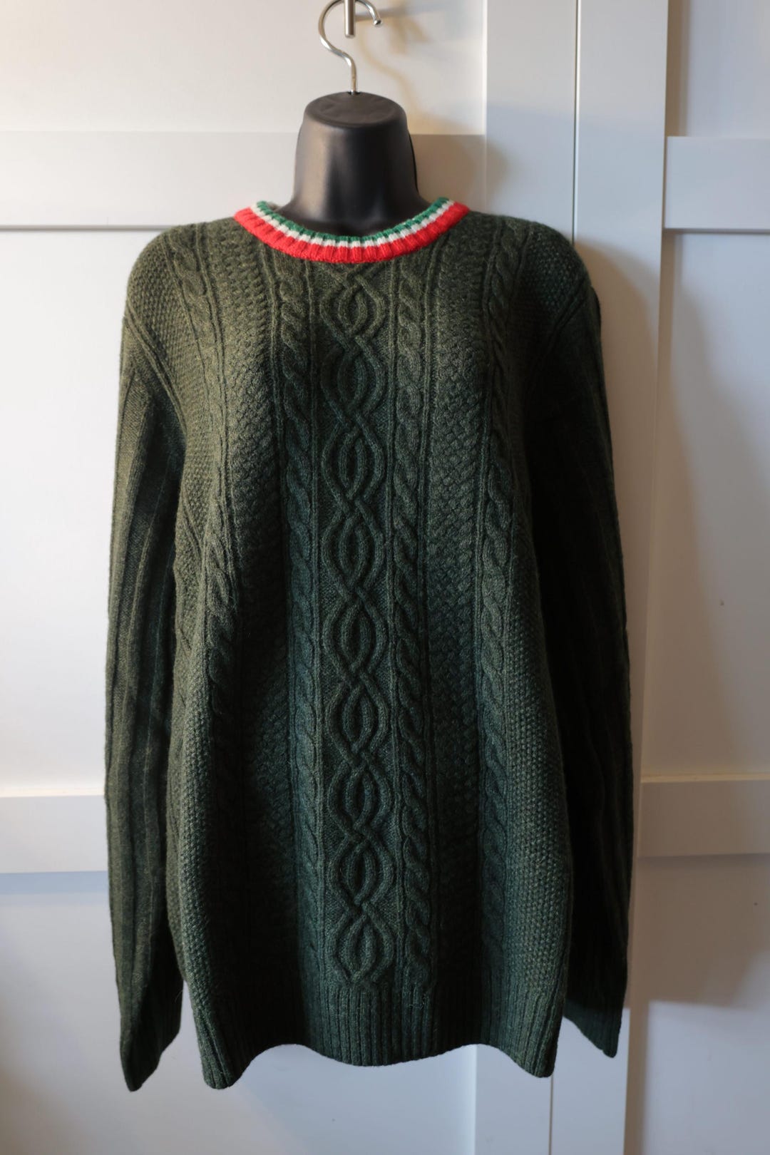 HBC Striped 100% Authentic Hudson's Bay Vintage Wool Sweater Knitted ...