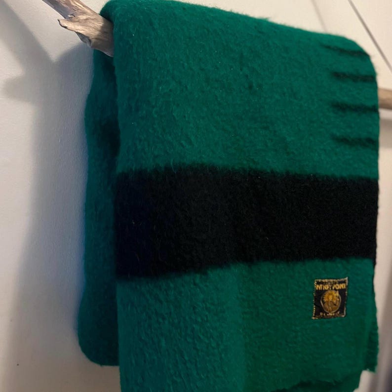 Vintage HBC Wool Blanket Real, 100% Wool, Canadiana, Hudson Bay ...