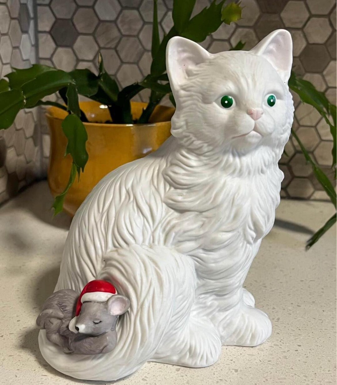 Cat Vintage Cat Mid Century Decor MCM Home Decor Cutecore Cottagecore ...
