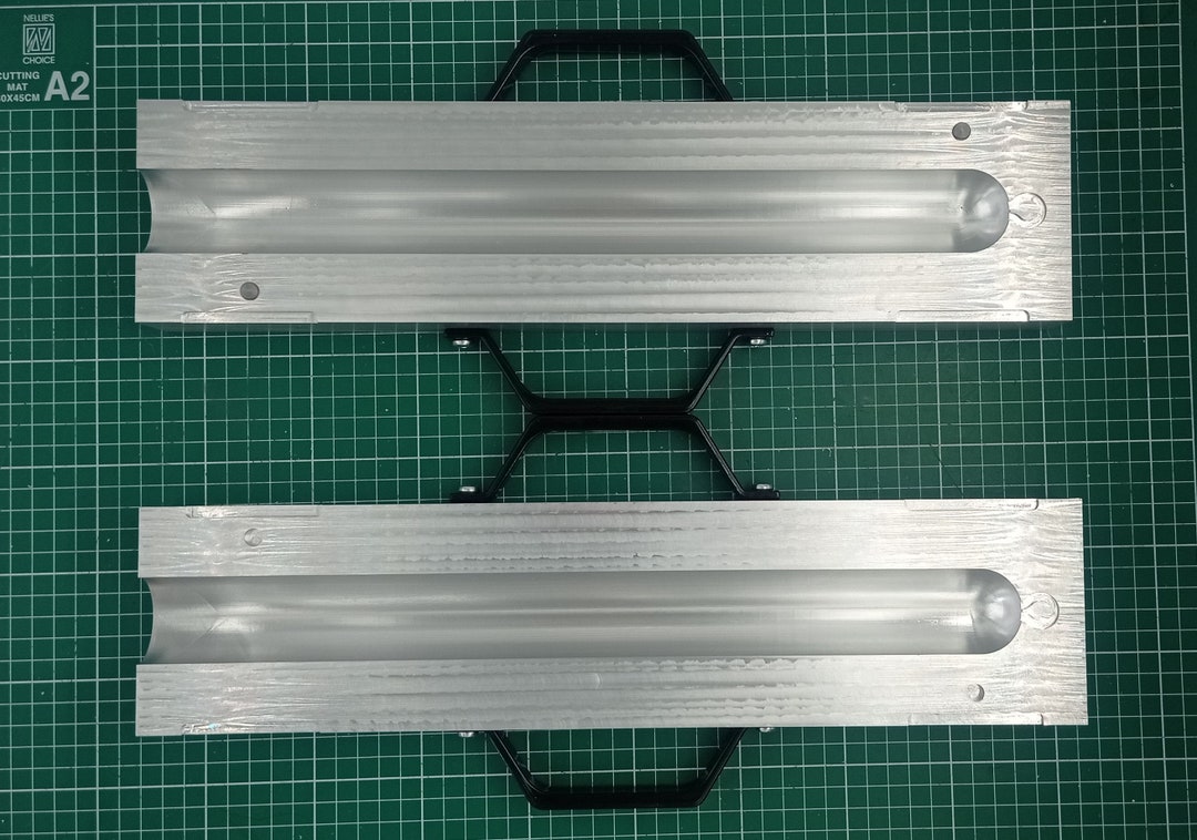 CNC Machined Aluminum 1.5" Fishing Deep Drop Lead Open Mold, CNC ...