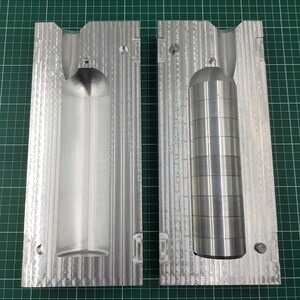 CNC Machined Aluminum Fishing Mold: 1-12lb Deep Drop Lead - Etsy