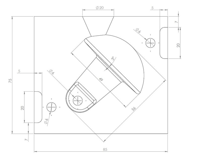 CNC Machined Aluminum Molds for 16oz and 12oz Decoy Anchor Mushroom ...