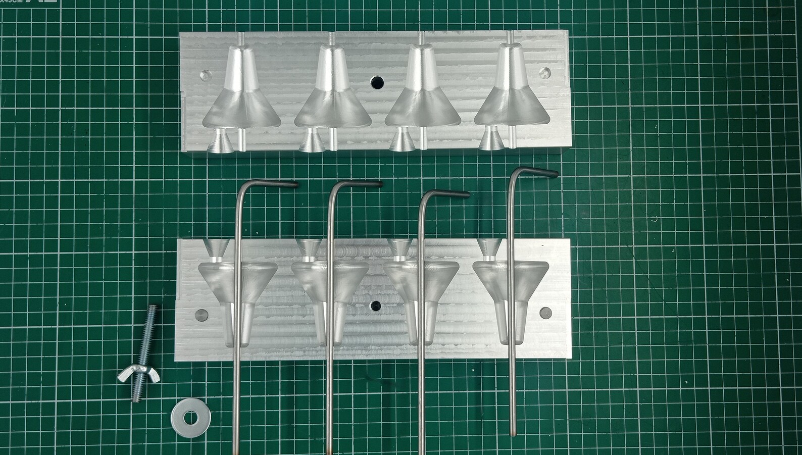 CNC Machined 1lb Bell Sinker Aluminum Mold, CNC Machining Services - Etsy