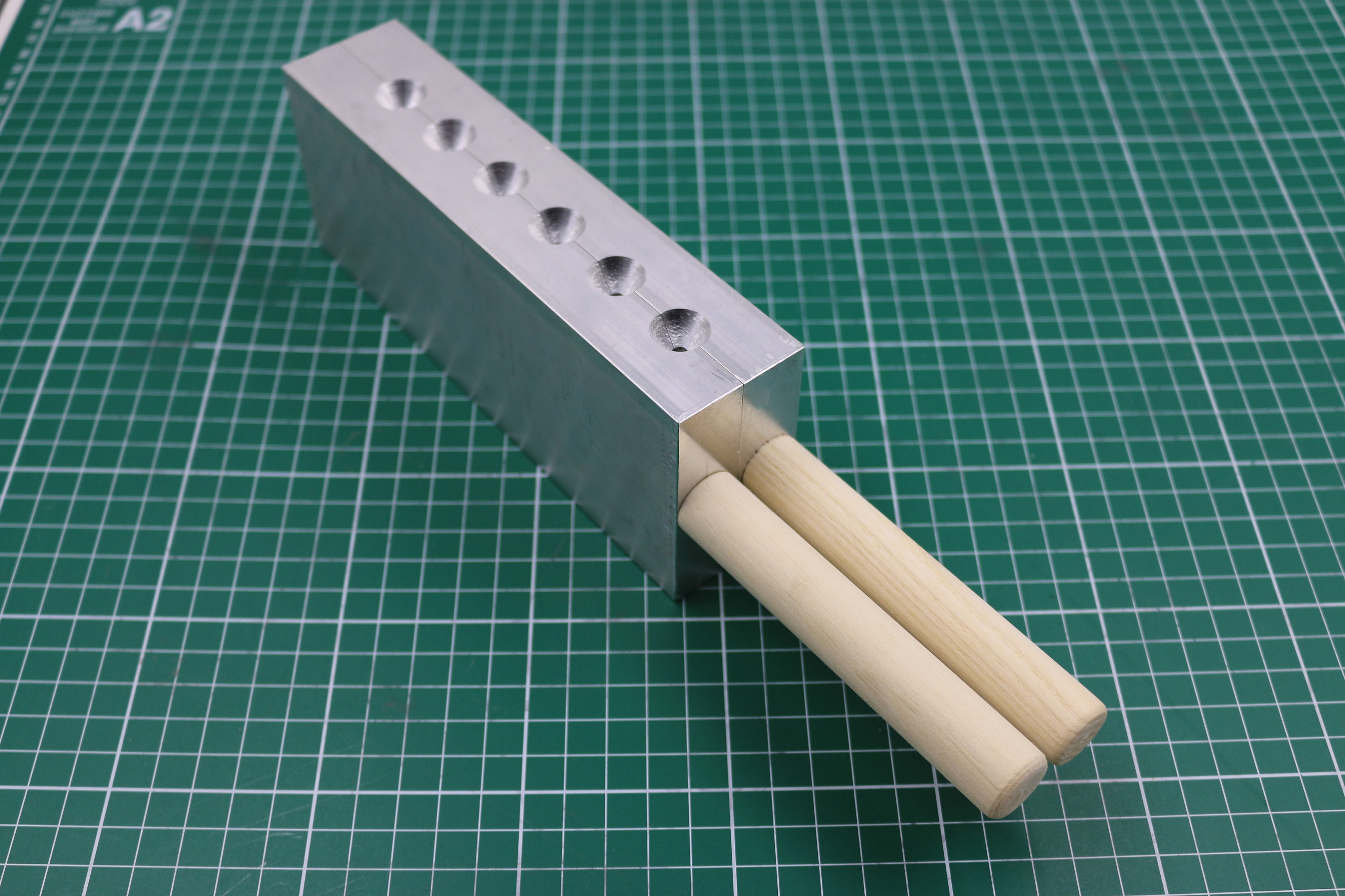 CNC Machined, Round Jig Head Aluminum Fishing Mold, CNC Machining ...