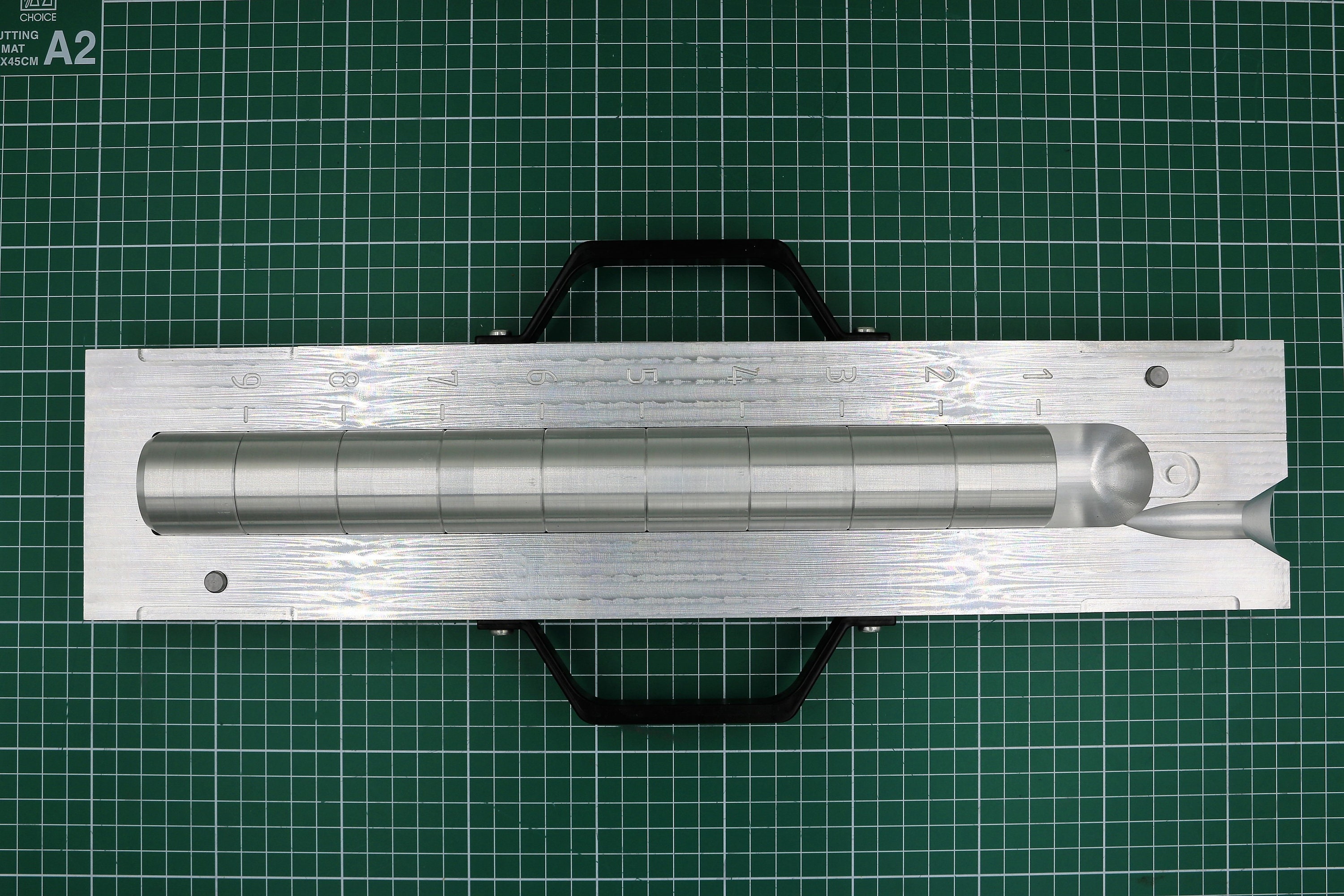 10 Lb Deep Drop Lead Aluminum Fishing Mold 1.5 Diameter - Etsy UK