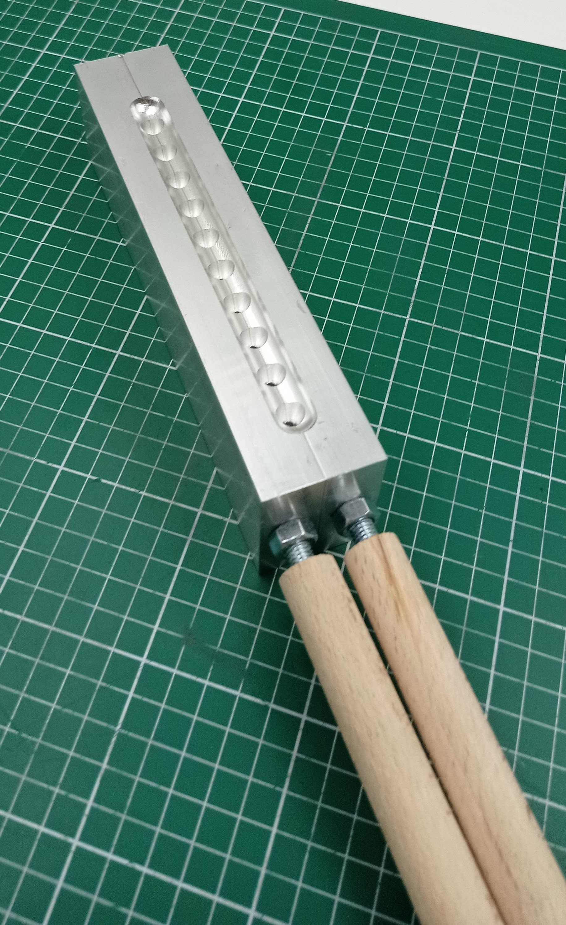 0000 and #4 Buckshot Shell CNC Machined Aluminum Mold, CNC Machining ...