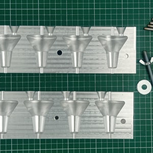 CNC Machined 1lb Bell Sinker Aluminum Mold, CNC Machining Services - Etsy