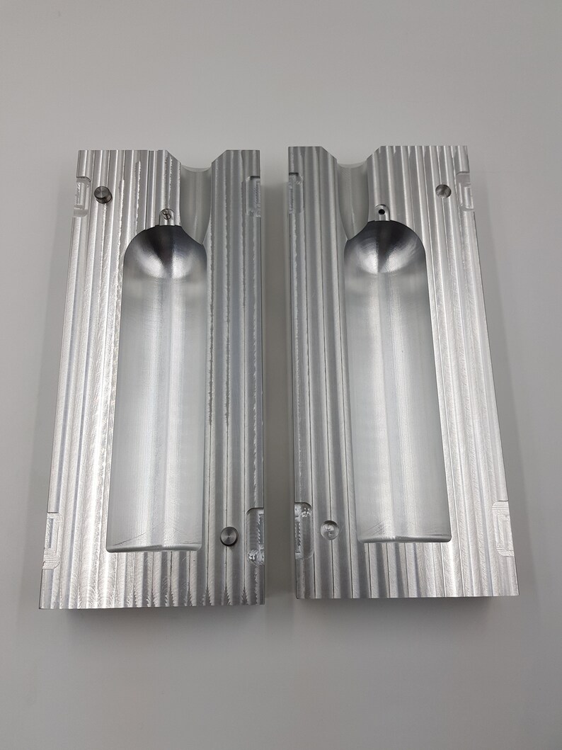 CNC Machined 2" 10lb Deep Drop Lead Aluminum Fishing Mold, CNC ...