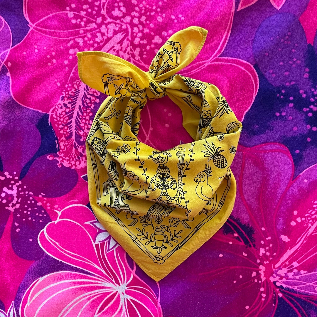 Tiki Room Bandana, Adventureland Style for Your Tropical Vacation ...