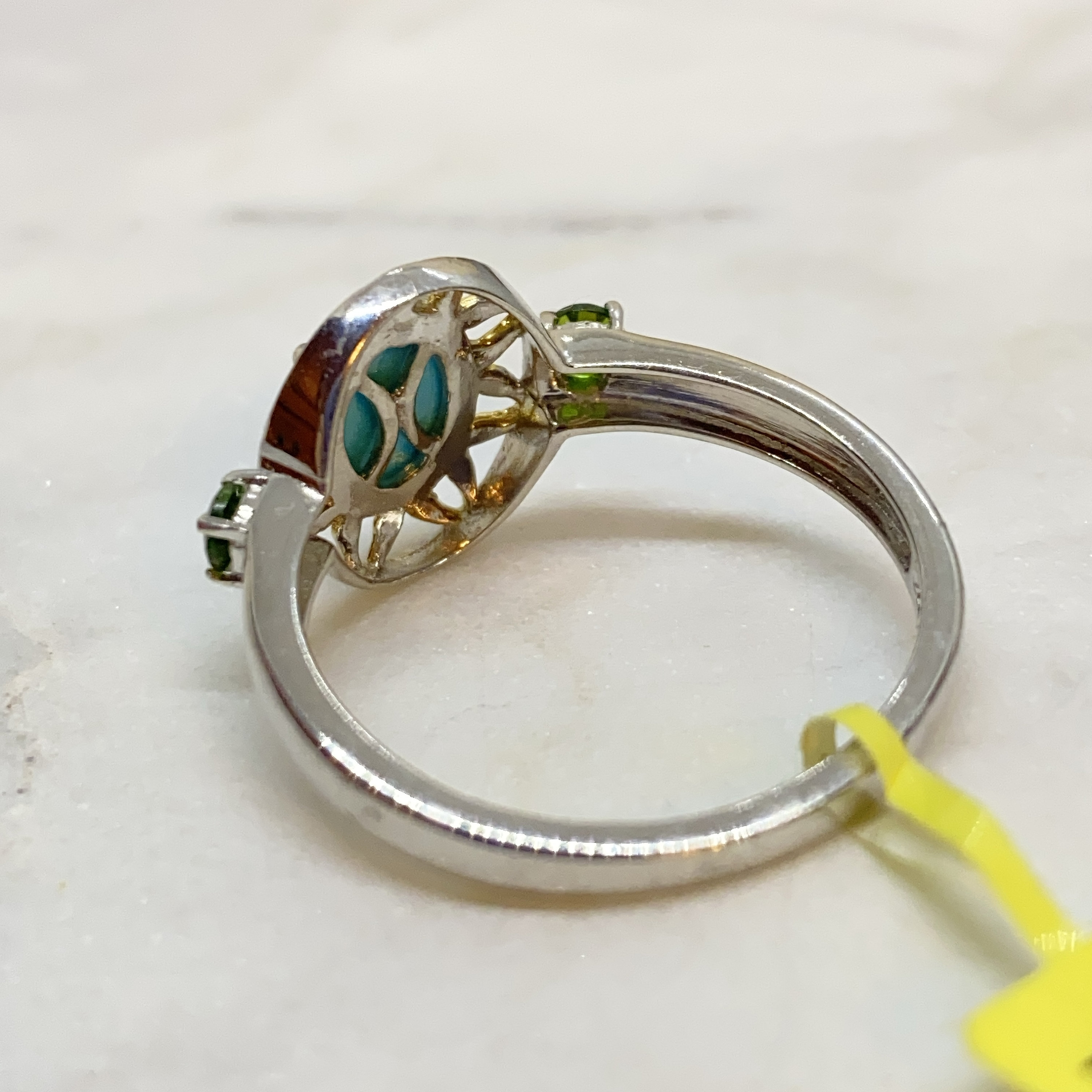 Chuck Clemency NYCII STS Sleeping Beauty Turquoise & Emerald 925 ...