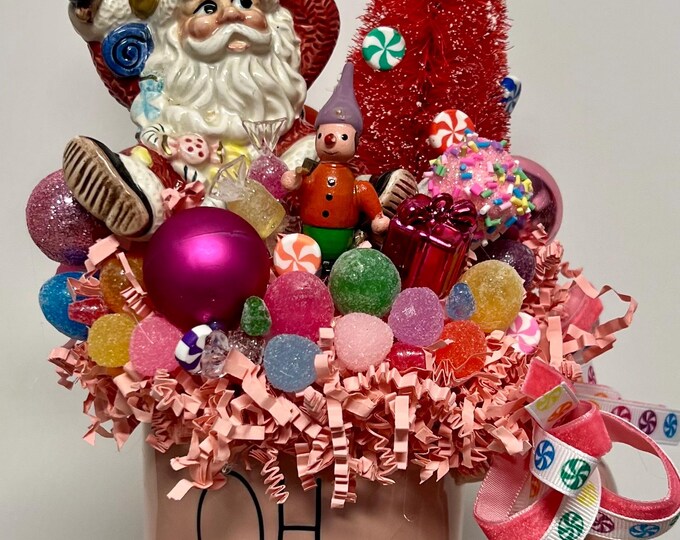Christmas Assemblage “oh Snap Santa!” - Etsy