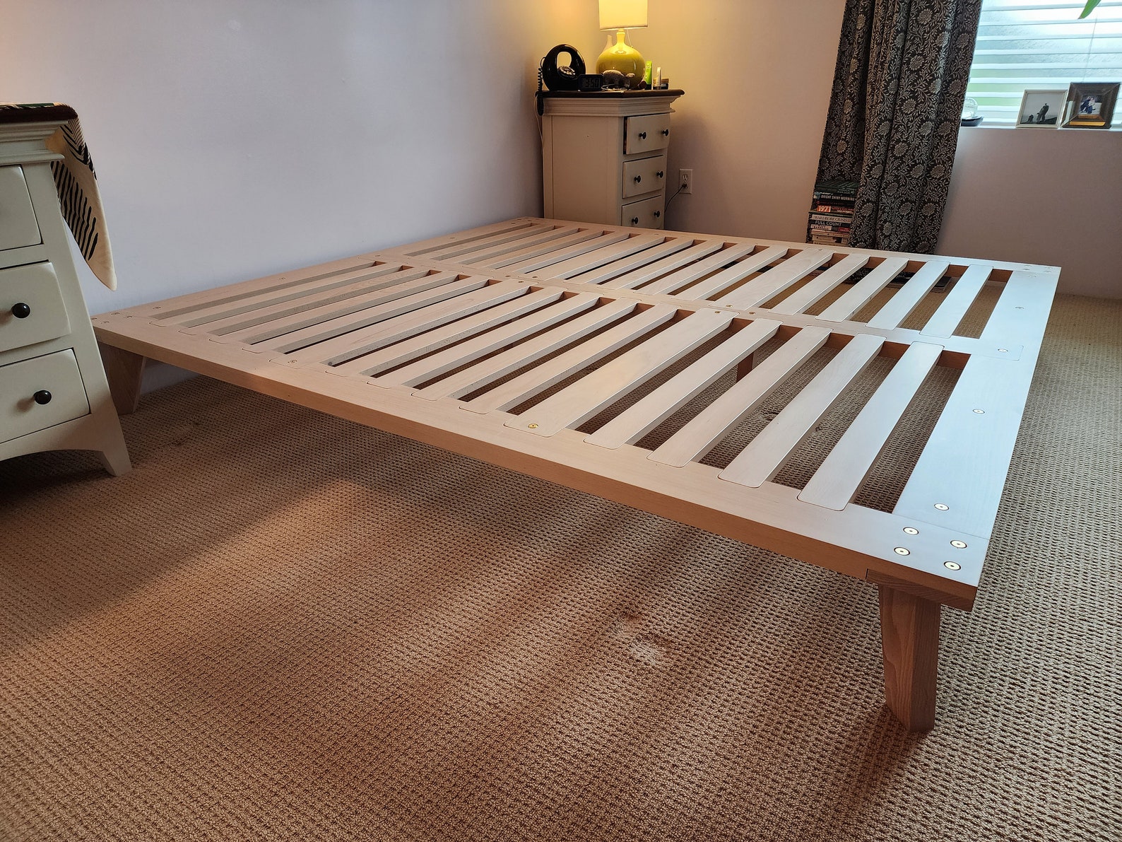 Minimalist Low Profile Bed Frame - Etsy Canada