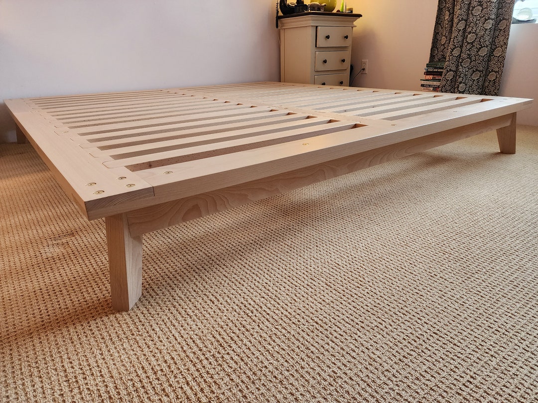 Minimalist Low Profile Bed Frame - Etsy Canada