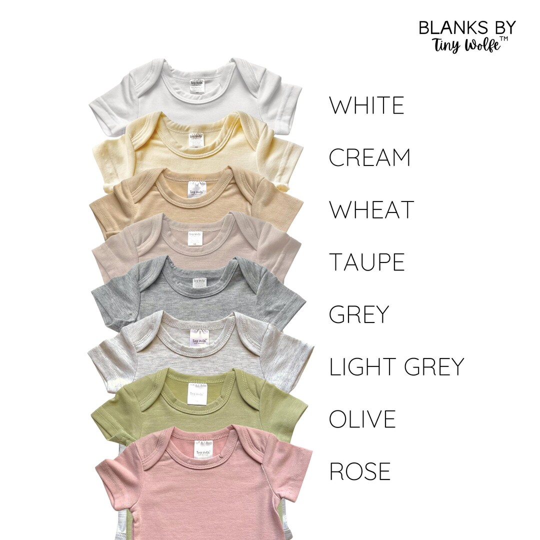 SUBLIMATION Baby Bodysuits, SHORT SLEEVES, Polyester Sublimation Blanks ...