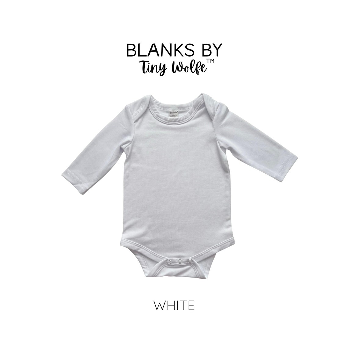 SUBLIMATION Baby Bodysuits, LONG SLEEVES, Polyester Sublimation Blanks ...