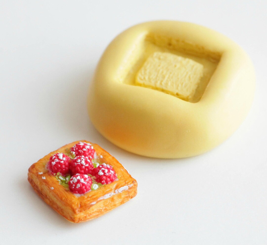 Silicone Mold Puff Pastry Tart base Realistic 1.5cm Creation - Etsy
