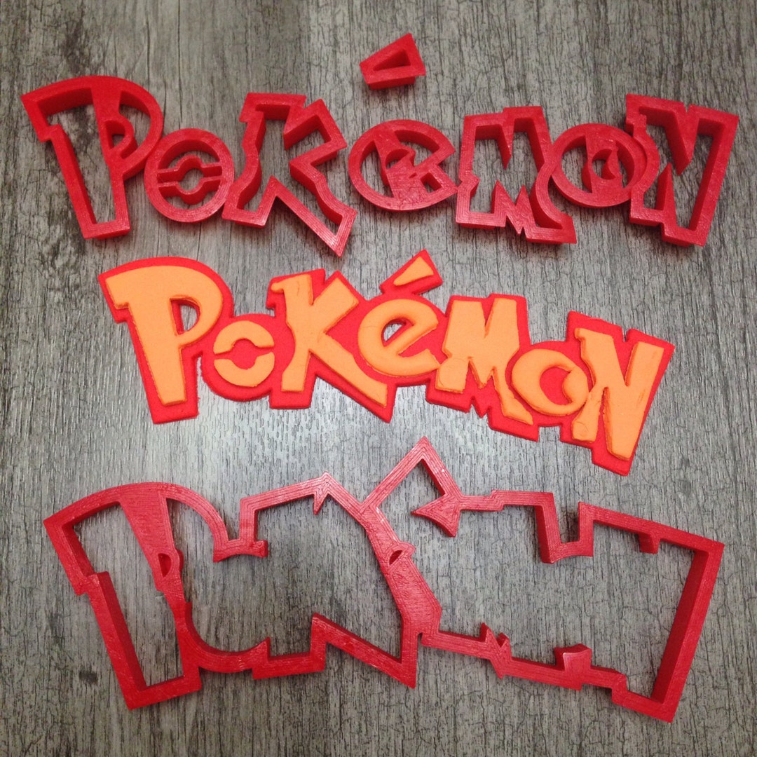 Pokemon Logo Cutter - Etsy