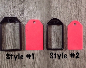 Tag Cookie Cutter - Etsy