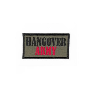Hangover Army Sew on Patch - Etsy
