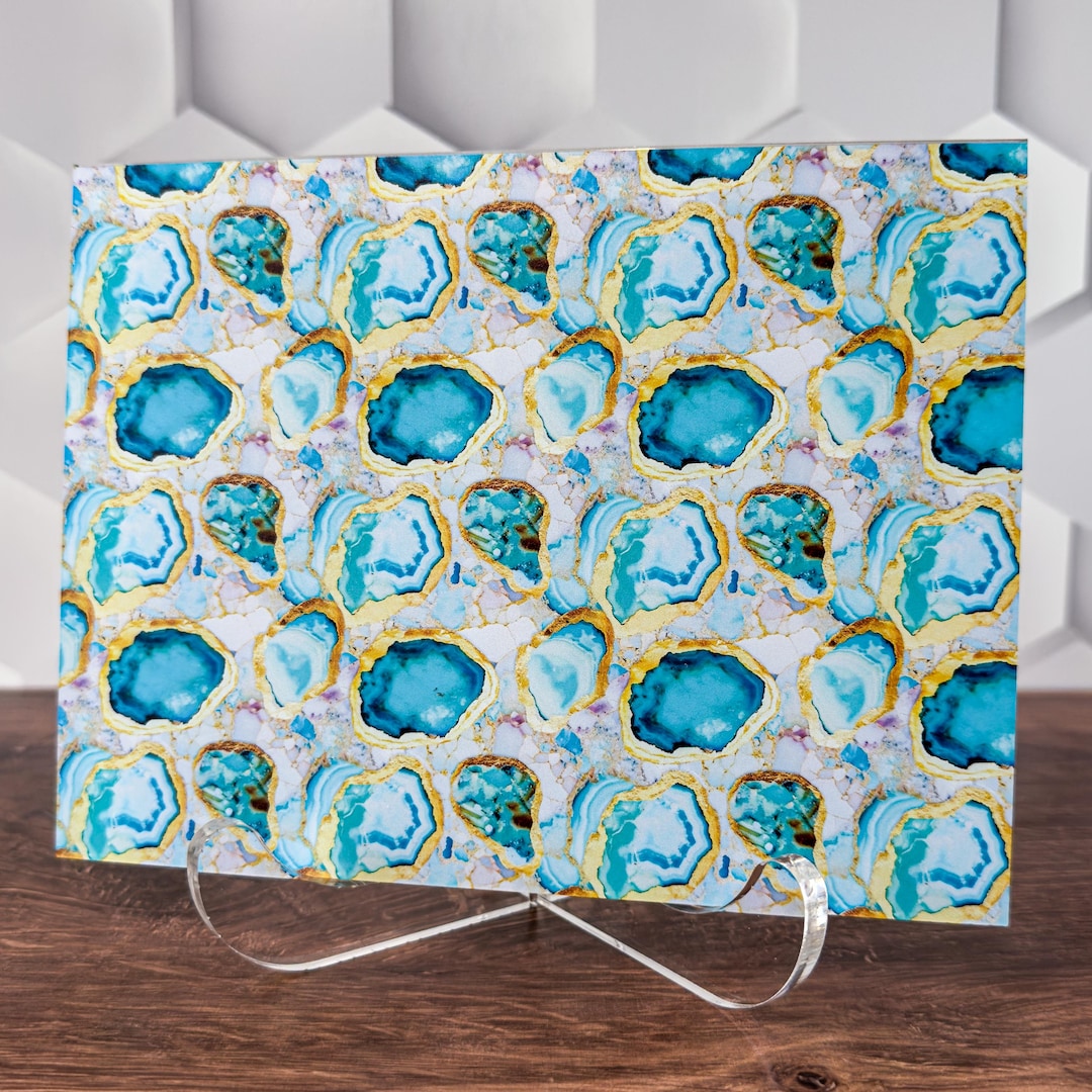 Geode UV Printed Acrylic Sheets | Patterned Acrylic for Laser Cutting ...