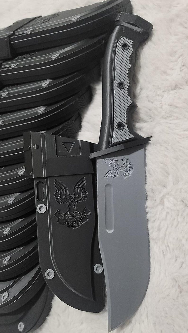 New Update! A Modified Version of HALO ODST UNSC Combat Knife - Etsy
