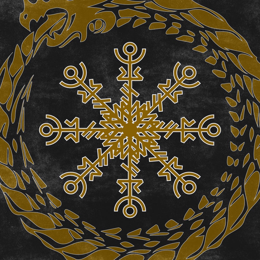 Elder Futhark Bindrune - Digital Design for Intuition & Insight ...