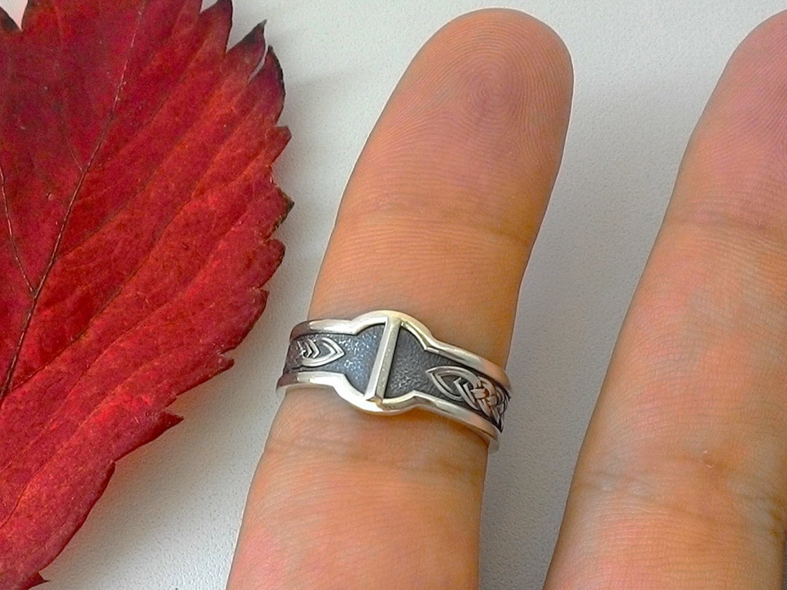 Isa Rune.Rings.asatru.nordic.runes and meanings.rune | Etsy