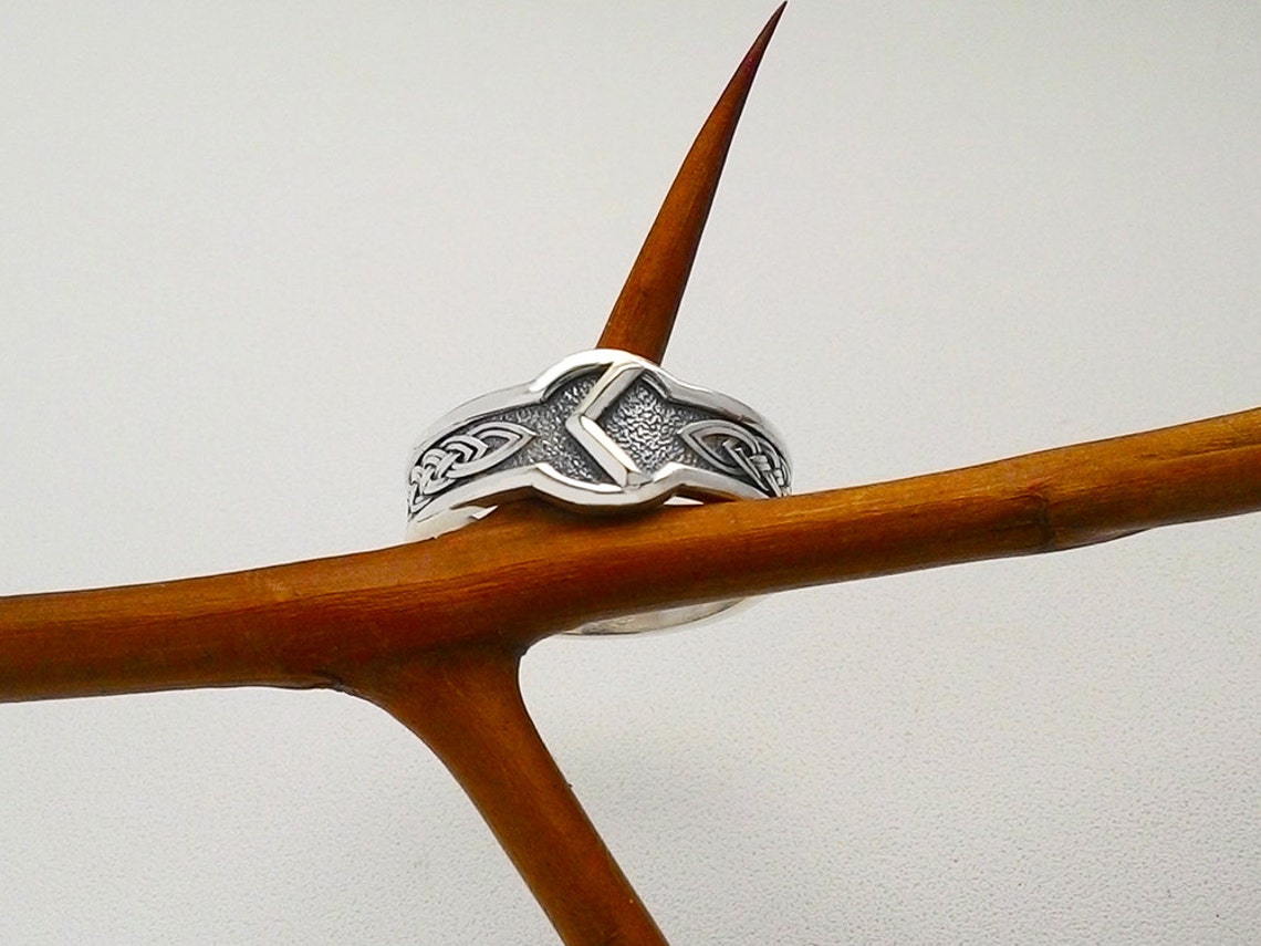 Kenaz Rune.kano Rune Ring.runic Ring.ring Viking.rune | Etsy