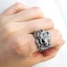 Wolf Pack: A Sterling Silver Wolf Ring Inspired by Fenrir From Norse ...