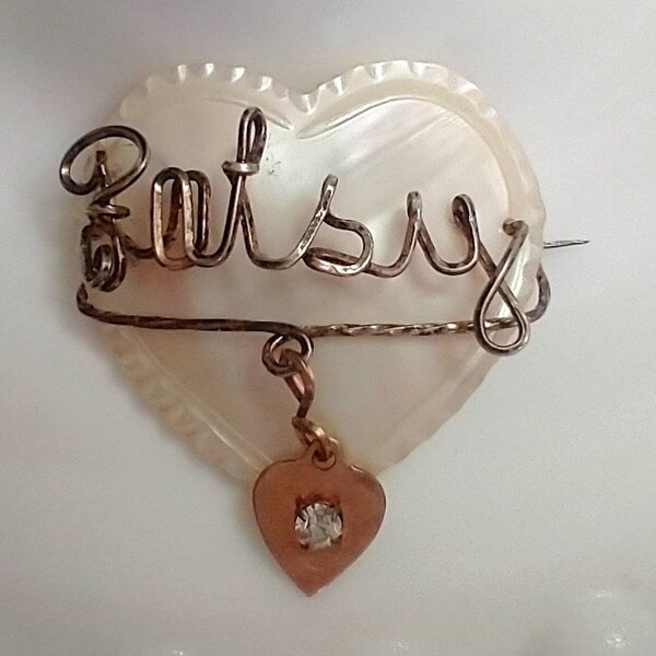 Wire Name Pin - Etsy