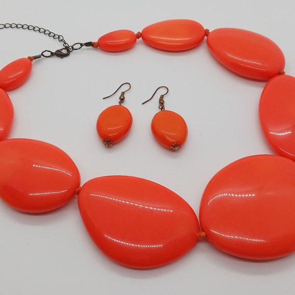 Big Chunky Necklace - Etsy