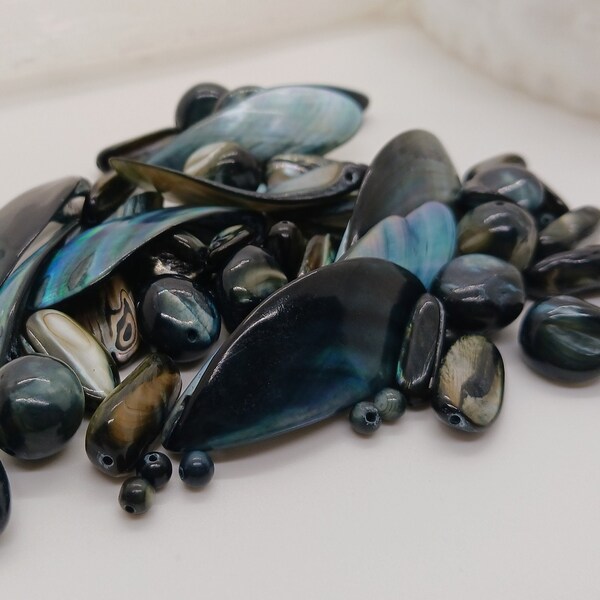 Abalone Shell Beads - Etsy