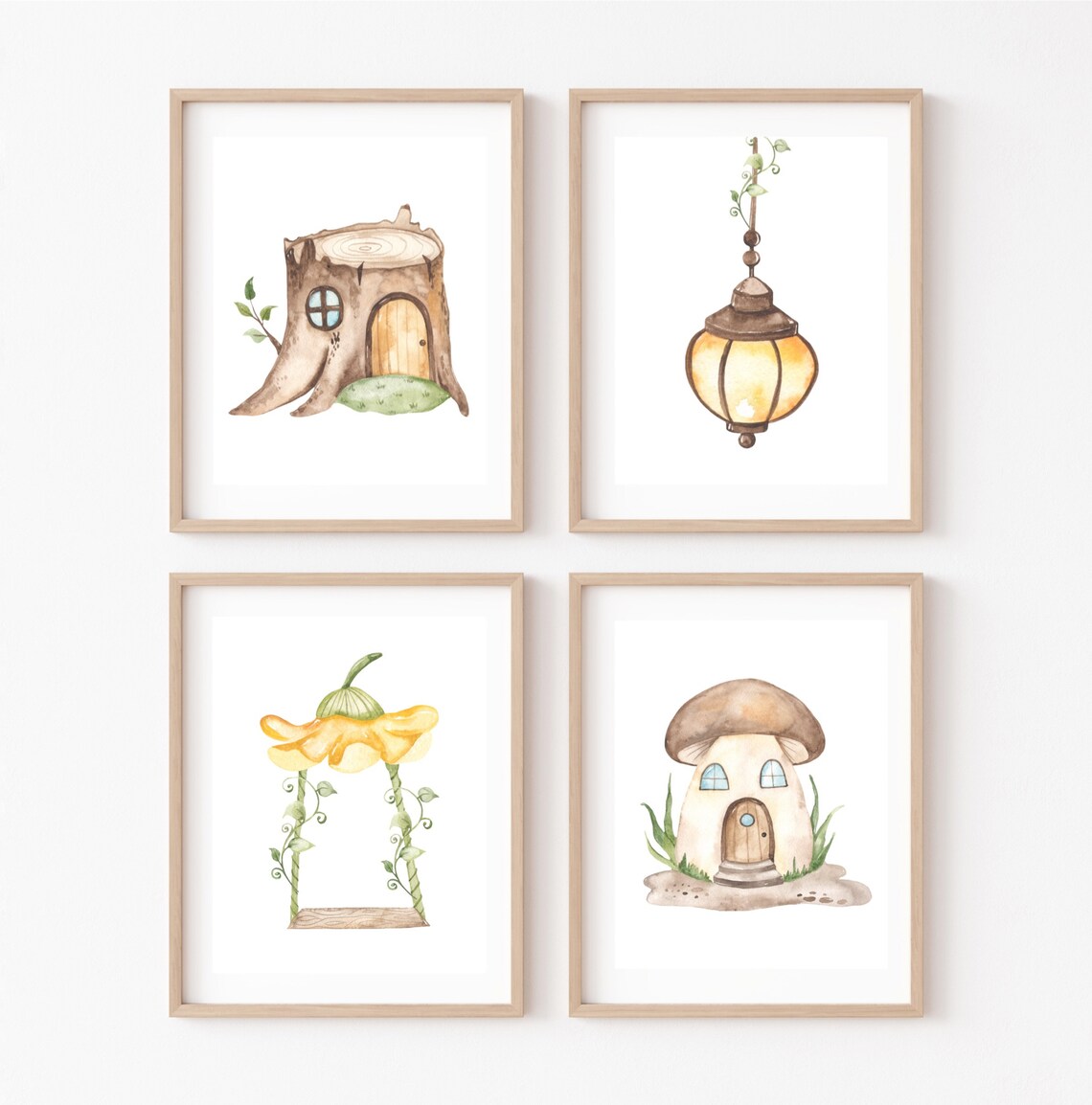 Enchanted Fairy Wall Decor for Kids Room or Nursery, Fairy Garden ...