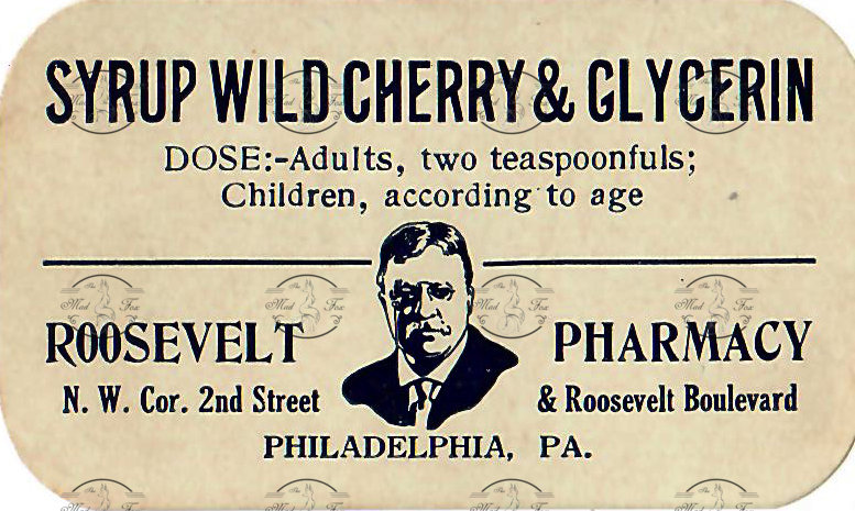 1920s Roosevelt Pharmacy Rx Labels Digital Download - Etsy