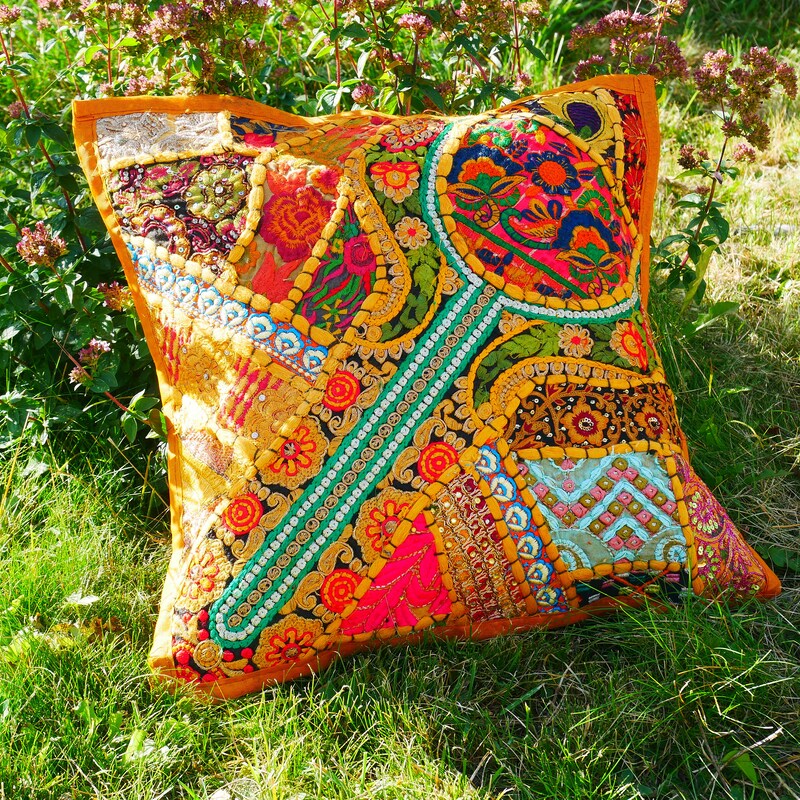 Hippie Pillow - Etsy