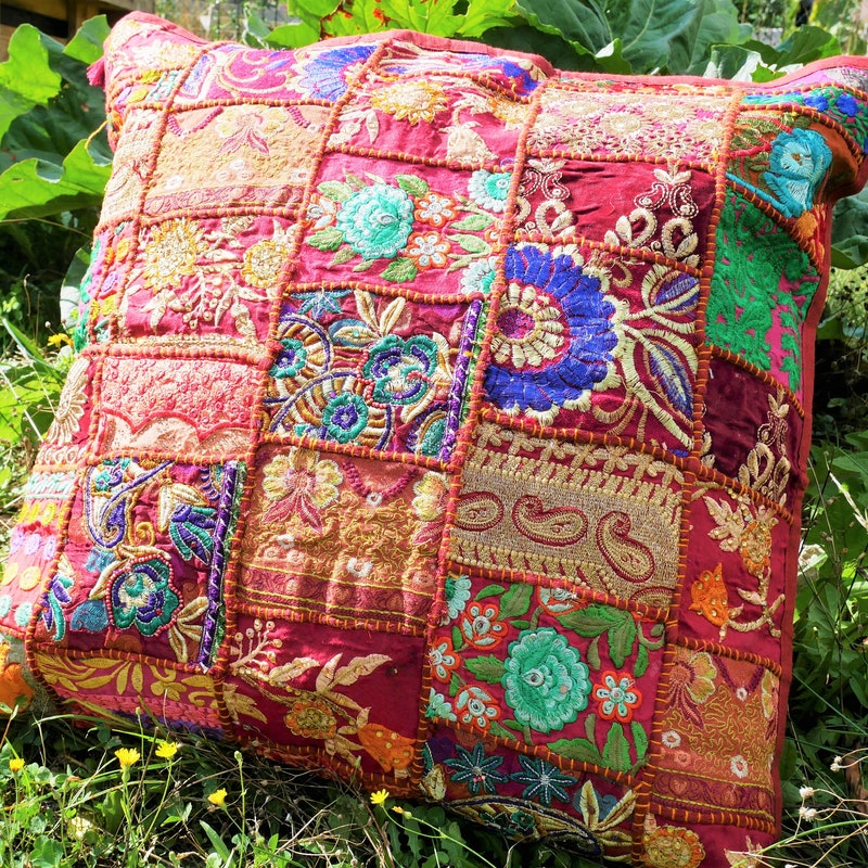 Patchwork Pillows - Etsy