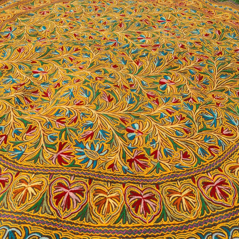 Large Round Rug - Etsy