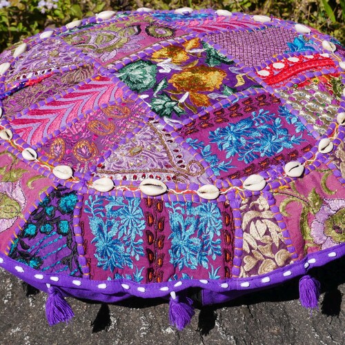 Boho Floor Pillow Masala Meditation Cushion Etsy