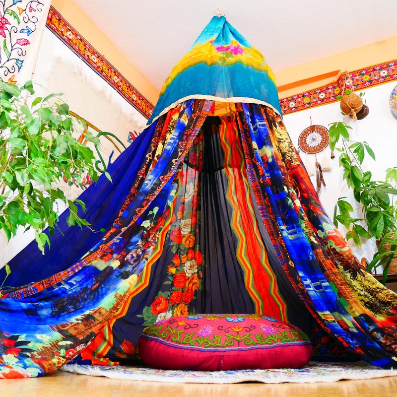 Gypsy Bed Canopy - Etsy