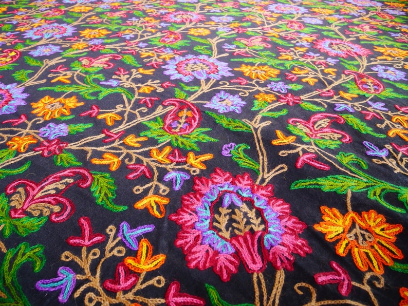 Boho Bedding dream of Kashmir Luxury Bed Cover | Etsy