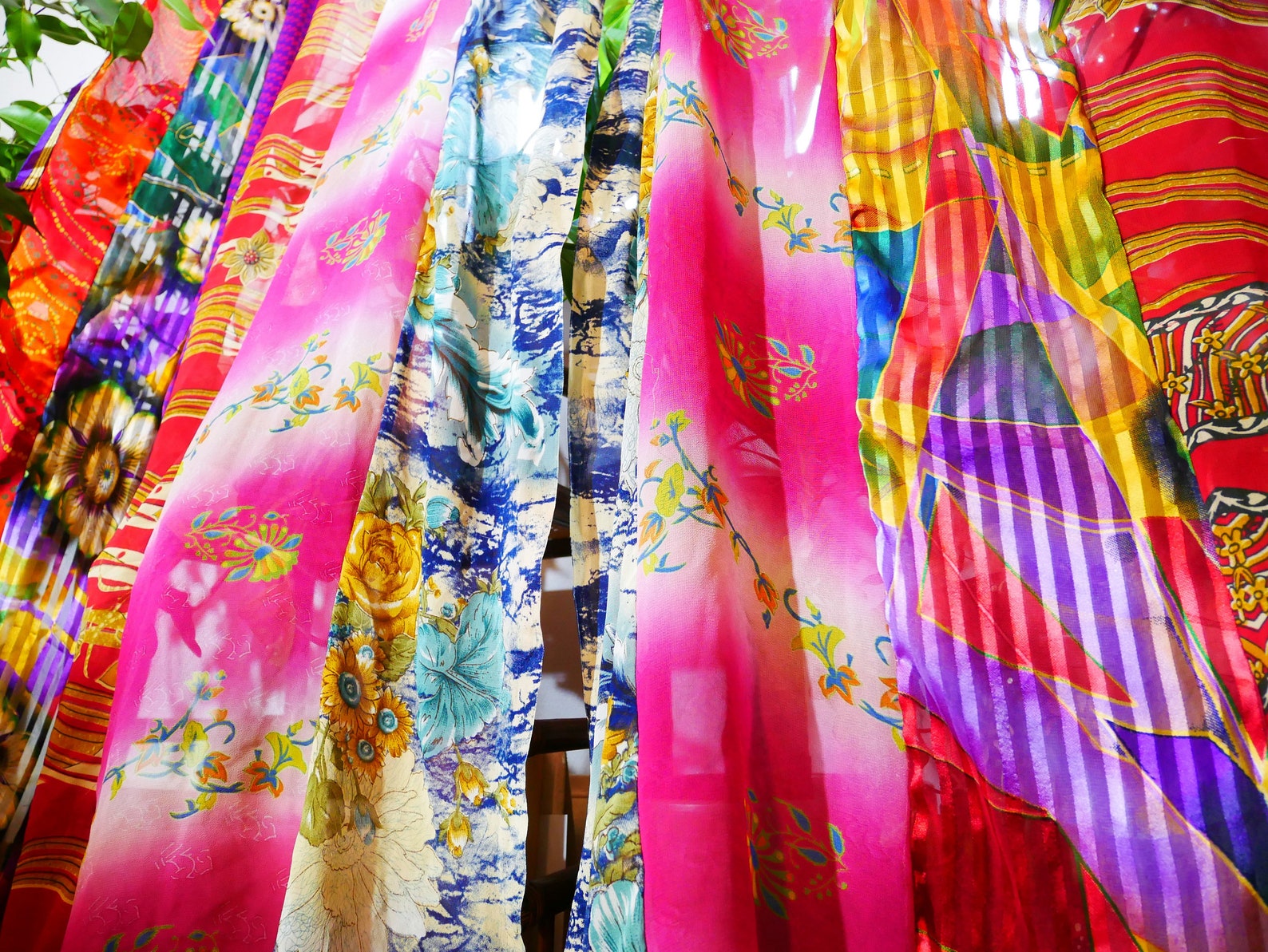 Boho Curtain Indian Saree Curtains Colorful Door Curtains for Bohemian ...