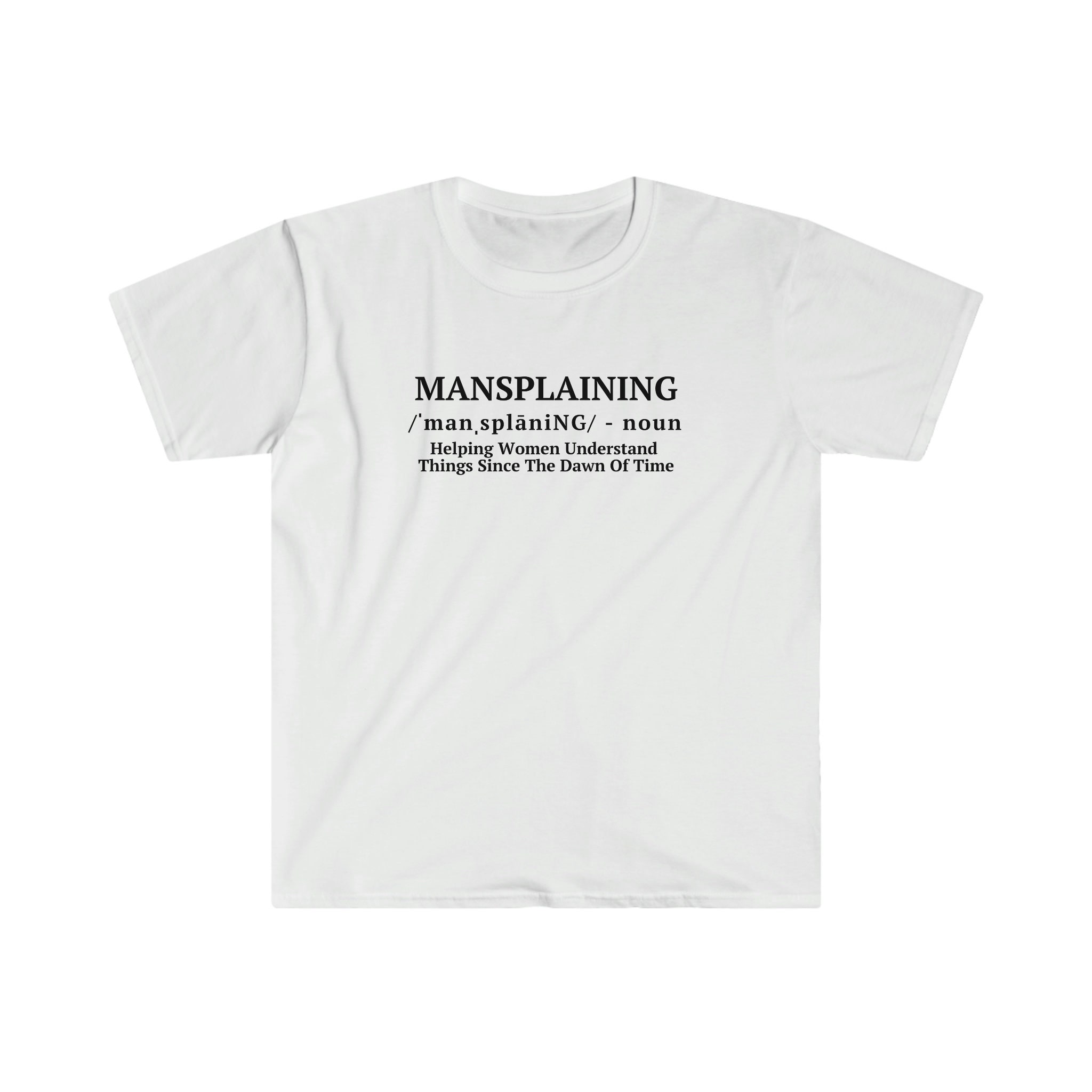 Hilarious Mansplaining Dictionary Definition Design T-shirt - Etsy