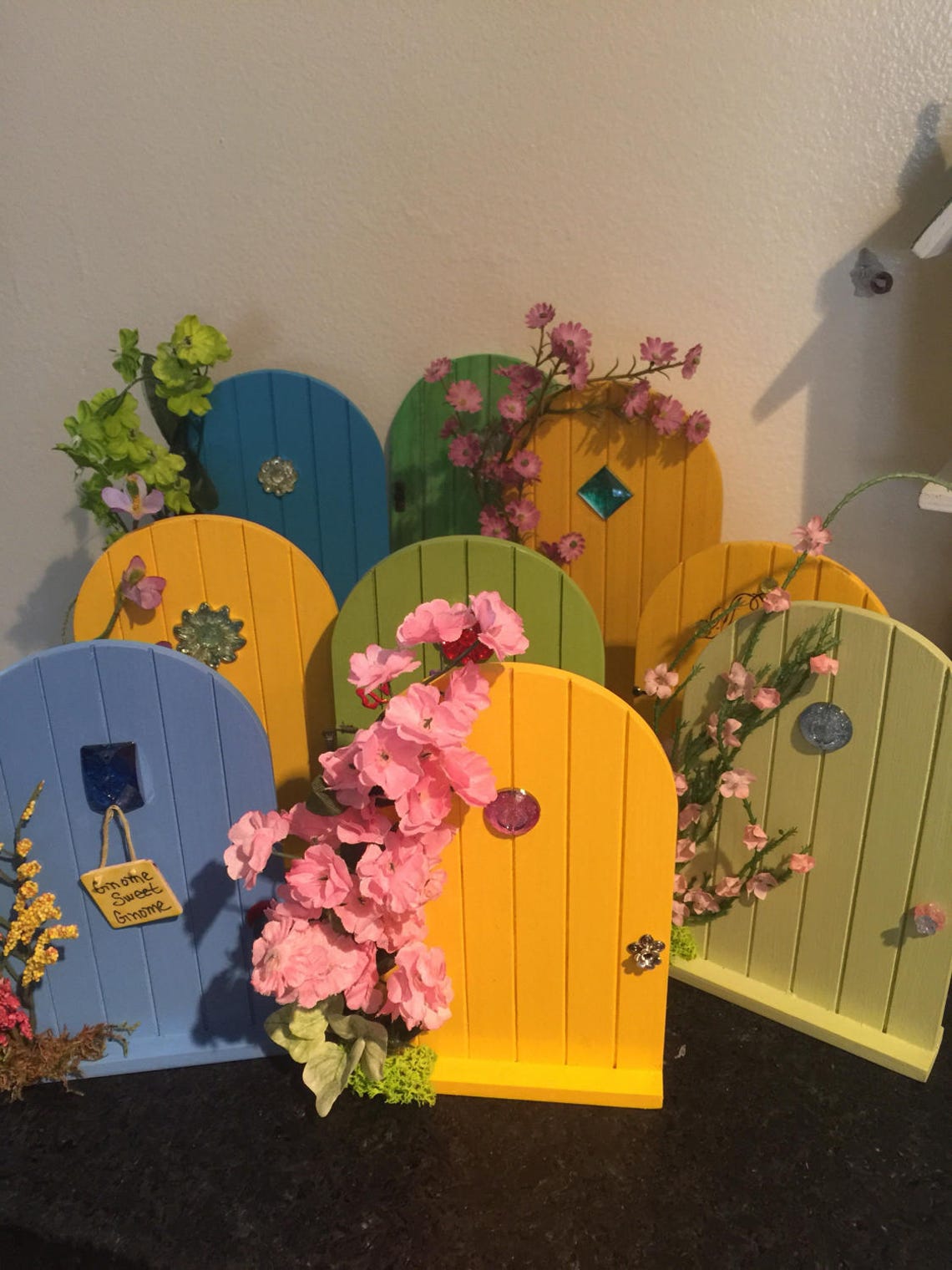 Miniature Fairy Door, Spring Collection Fairy Door, Gnome Door ...