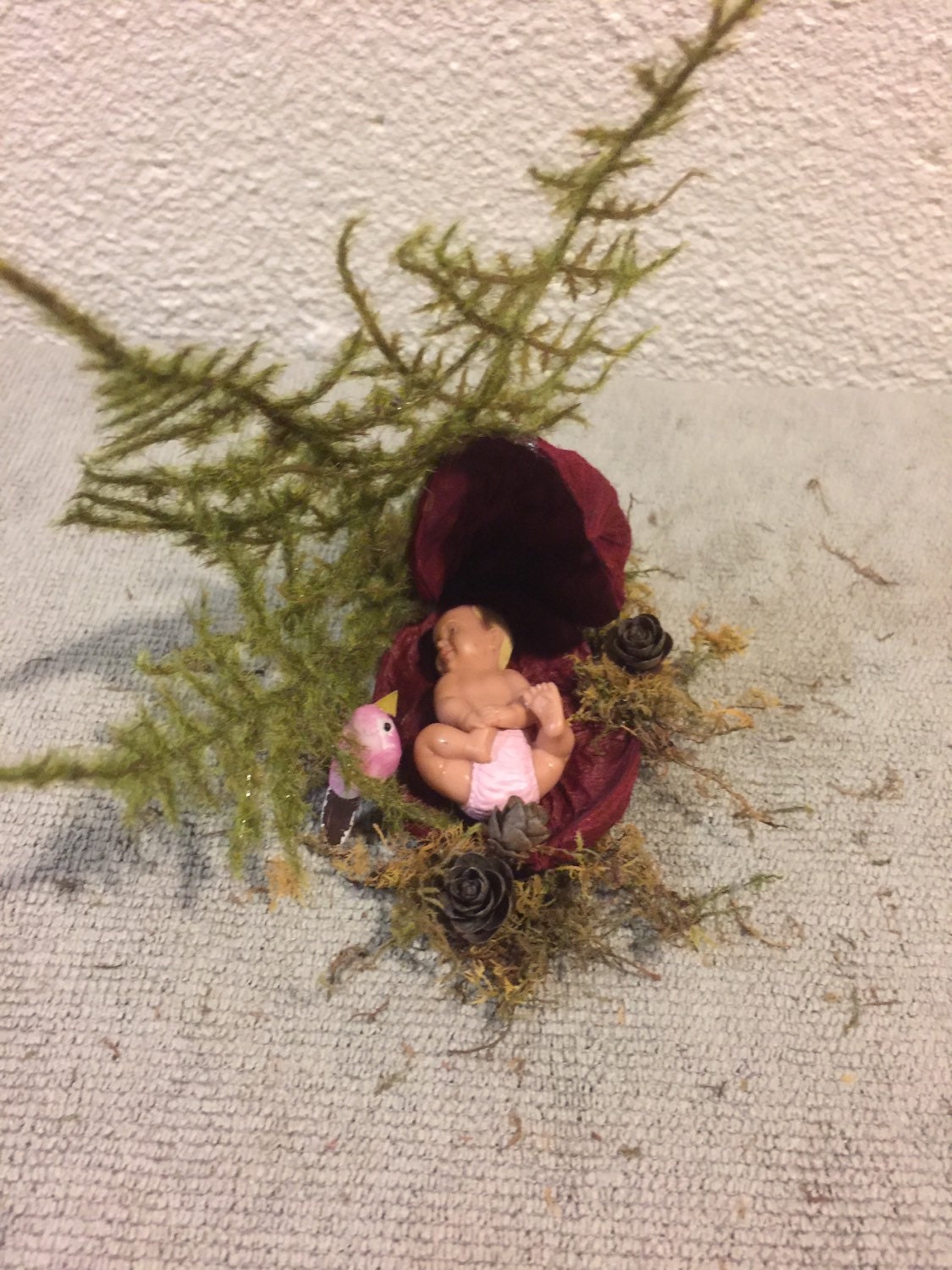 Miniature Fairy Fern Baby, Miniature Fairy Baby, Miniatures, Fairy ...