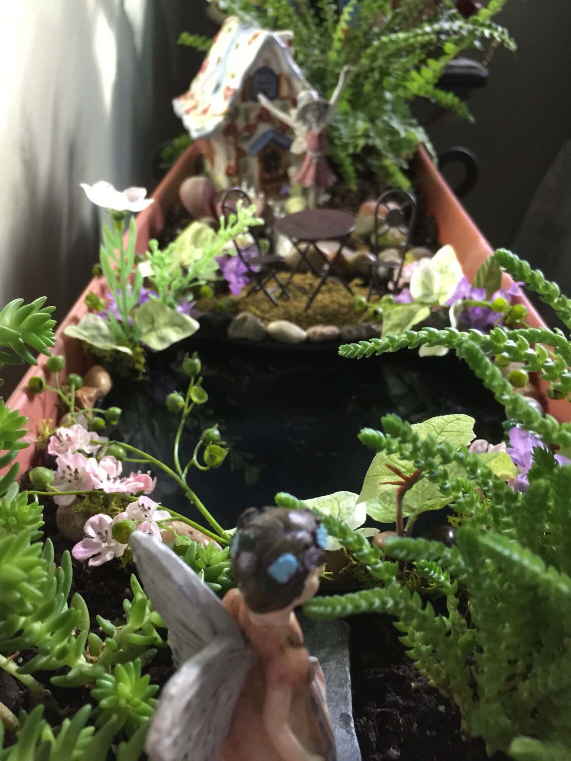 Miniature Fairy Pond Handmade Miniature Pond Fairy Garden - Etsy