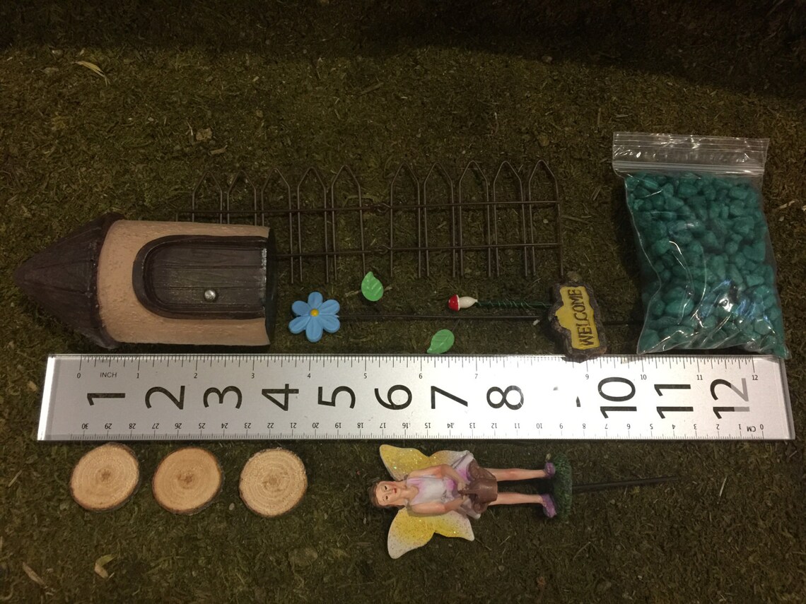 Fairy Garden Kit, Fairy Garden Starter Kit,diy Fairy Garden Supply Kit ...