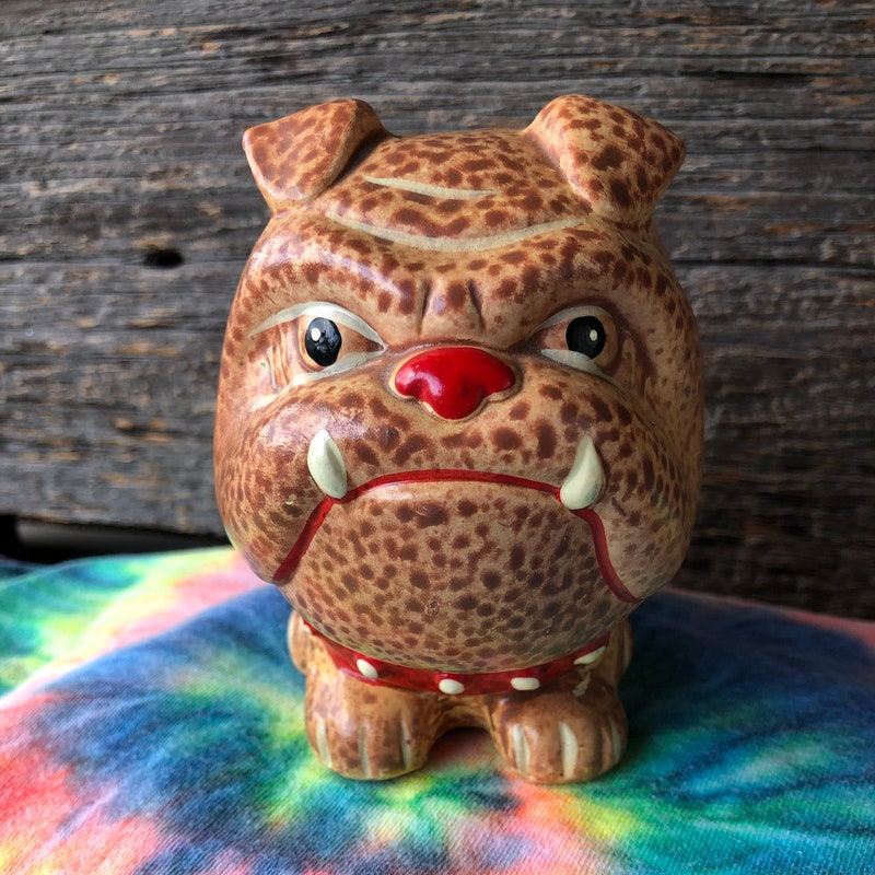 Piggy Banks Bulldog - Etsy
