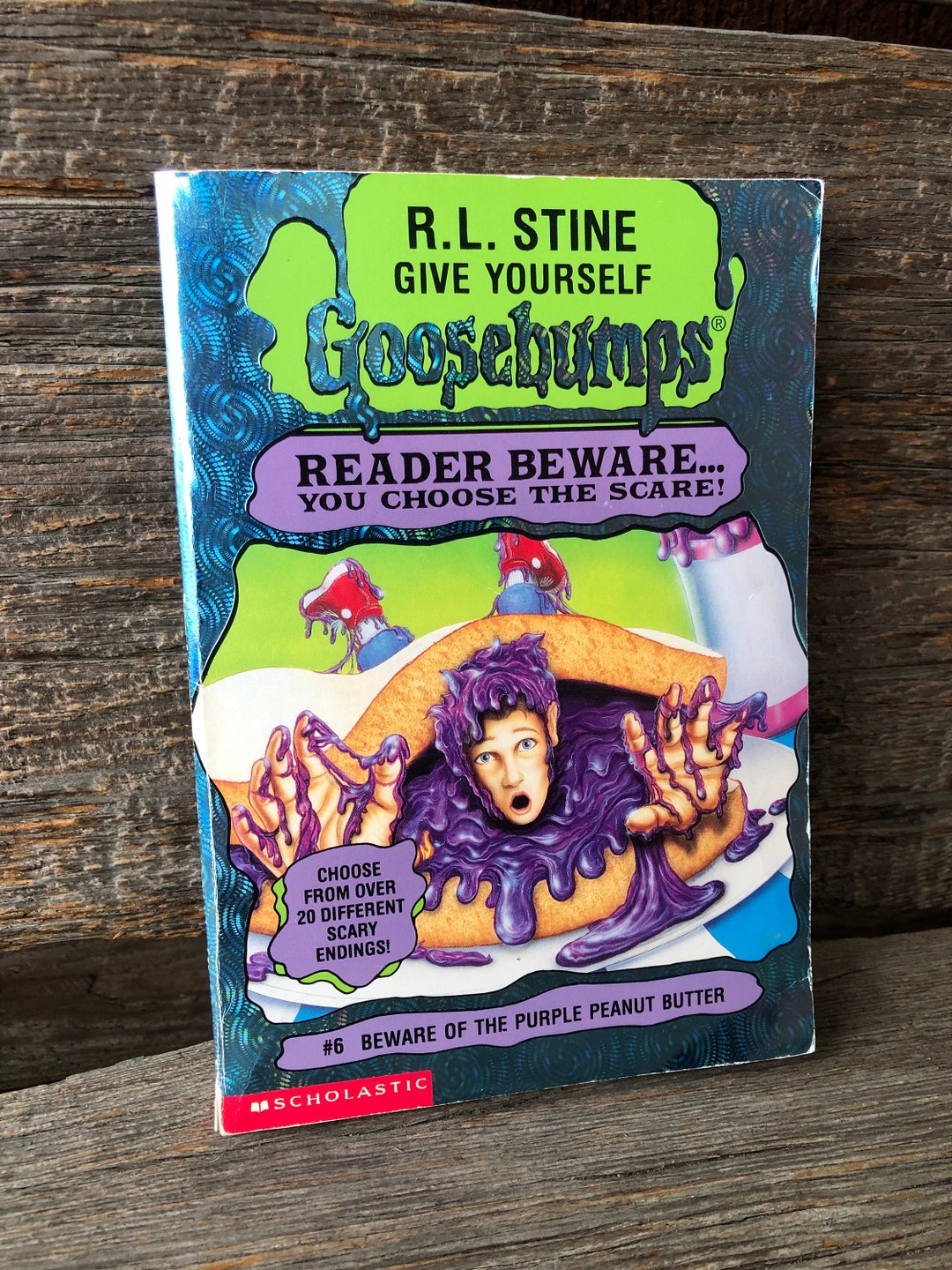 Goosebumps Reader Beware R.L. Stine Kids Youth Chapter Book 6 - Etsy