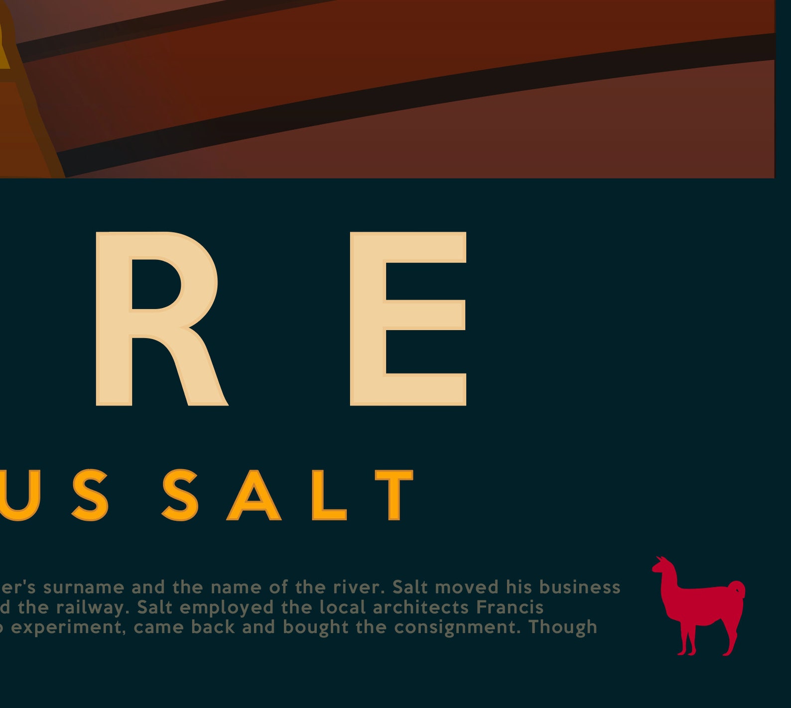 Saltaire Built in 1851 by Sir Titus Salt Yorkshire Art | Etsy